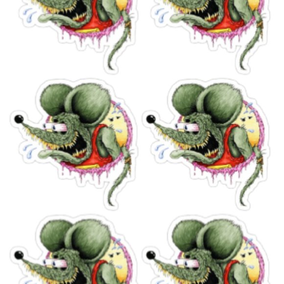 Design | Rat Fink Laminated Vinyl Stickers 13 | Poshmark